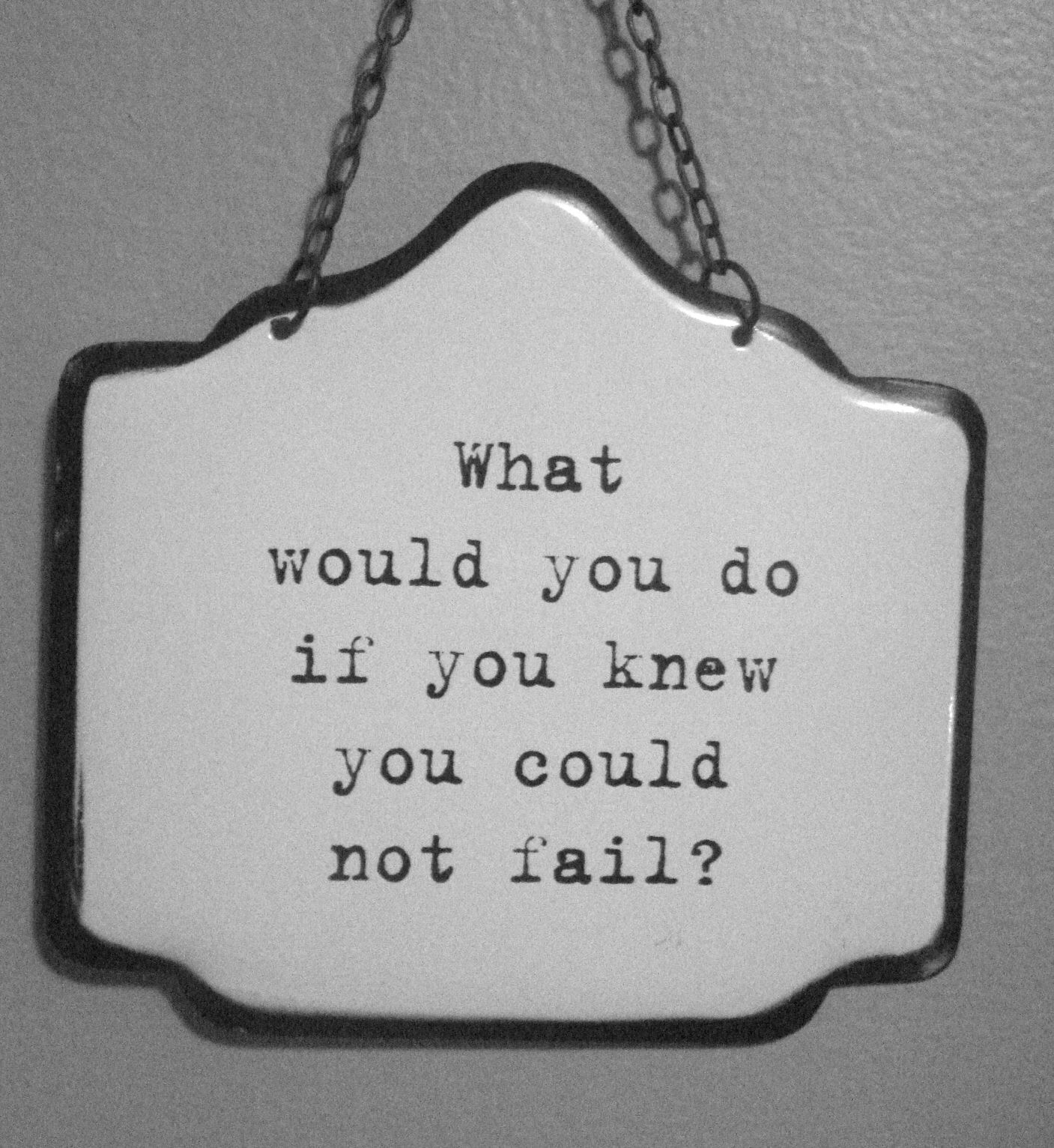 Do or Do Not….. – From Here to Me